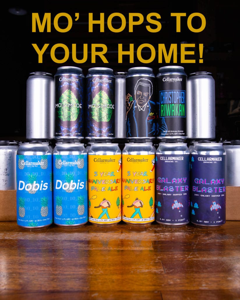 DRINK MO' Pale Ale Mo' CANS! "Galaxy Blaster" IPA, "Mo' Simcoe" IPA ...