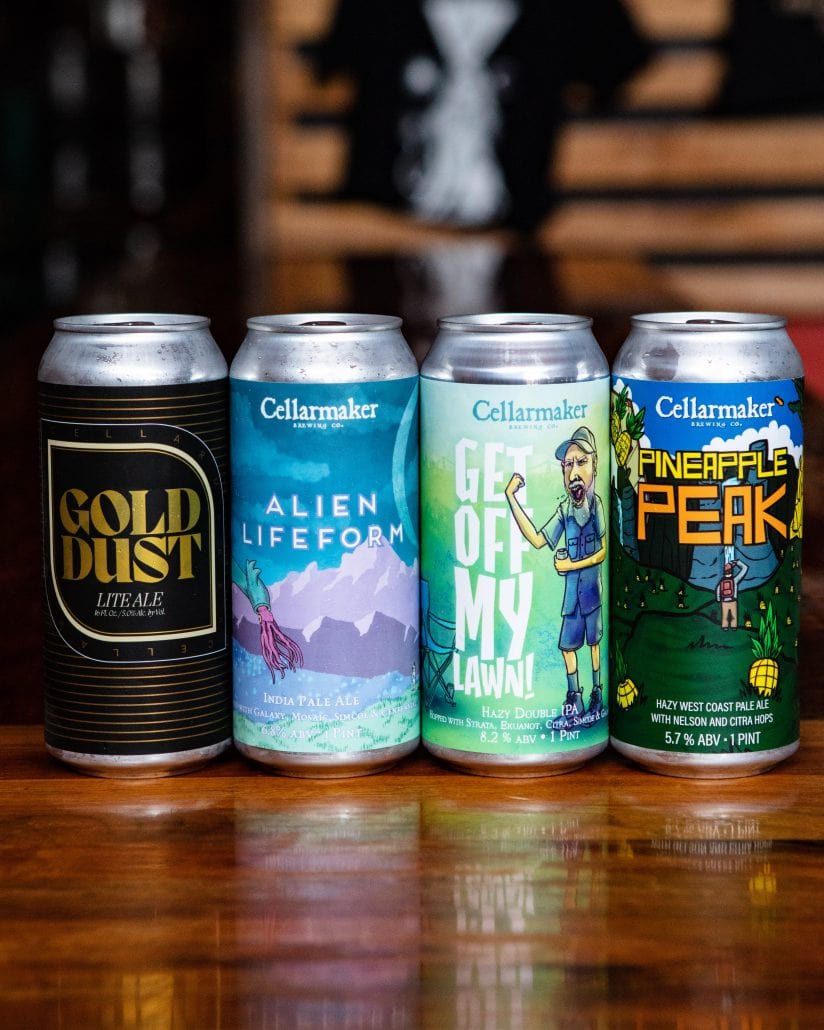 Gold Dust - Lite Ale & Get Off My Lawn - DIPA - Sold Out | Cellarmaker ...