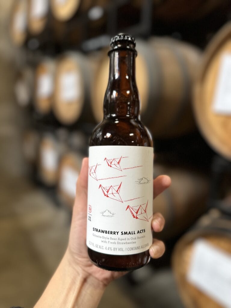 Strawberry Small Acts - The Rare Barrel | Cellarmaker Brewing Company