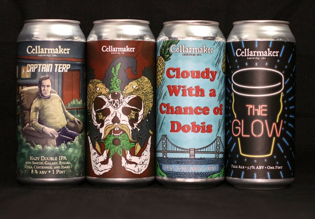 The Glow Pale, Cloudy With A Chance Of Dobis IPA, Wizard Hand Of Evil ...