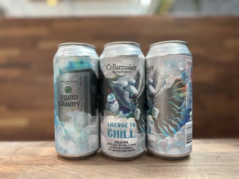 License To Chill Collab W/ Liquid Gravity | Cellarmaker Brewing Company
